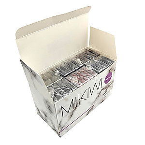 Mink Lashes bulk MIKIWI 6 Styles 30 Pack, 3D Mink Lashes wholesale,15-20mm Fluffy Long wispy lashes Real Mink Eyelashes