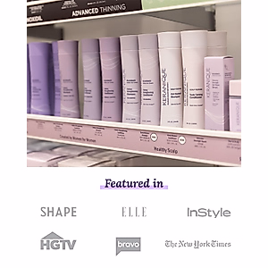 Keranique Volumizing Shampoo with Keratin and Biotin for Thinning Hair, Anti-Breakage, Follicle Strengthening, 12 Oz