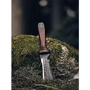 Barebones Hori Hori Ultimate - Walnut Handle - Tempered Steel Blade, Garden Tool (Ultimate Tool)