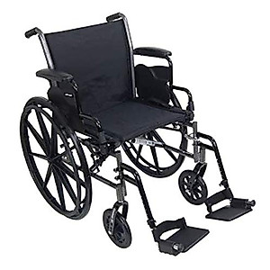 McKesson Drive Medical Cruiser III Wheelchair 18" Seat, Black