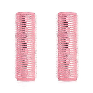 Aluminum Core Long Hair Curler Bang Roller Korean Self Grip Medium Pack of 2