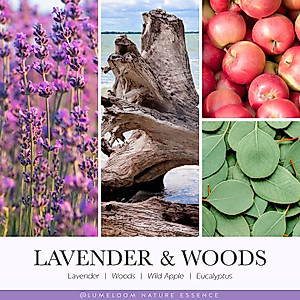 LUMELOOM Farewell Gifts for Coworkers, Coworker Leaving Gifts for Women, Large 3-Wick Lavender Scented Candle, Goodbye Gifts for Coworkers, Going Away Moving Away Gifts for Friends, Retirement Gifts