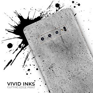 DesignSkinz Concrete Grunge Texture Protective Vinyl Decal Wrap Skin Cover Compatible with The Samsung Galaxy S20 (Screen Trim & Back Glass Skin)
