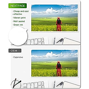 NEXTPAGE CLI42 Ink cartridges Replacement for Canon Pixma Pro-100 Pro-100S Printer (Cyan, Magenta, Yellow, Photo Cyan, Photo Magenta 5 Pack)