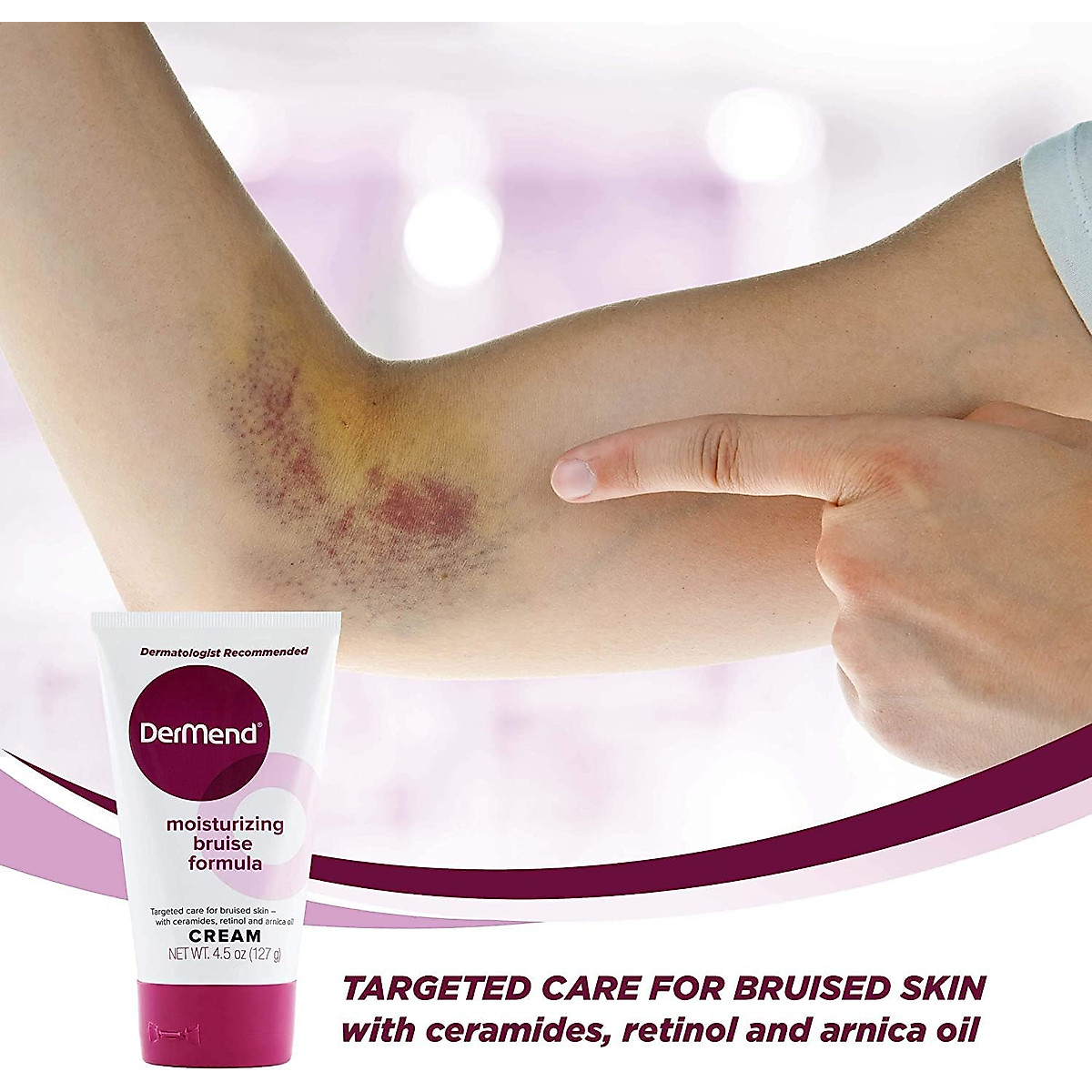 DerMend Moisturizing Bruise Formula Cream 4.50 oz (Pack of 6)