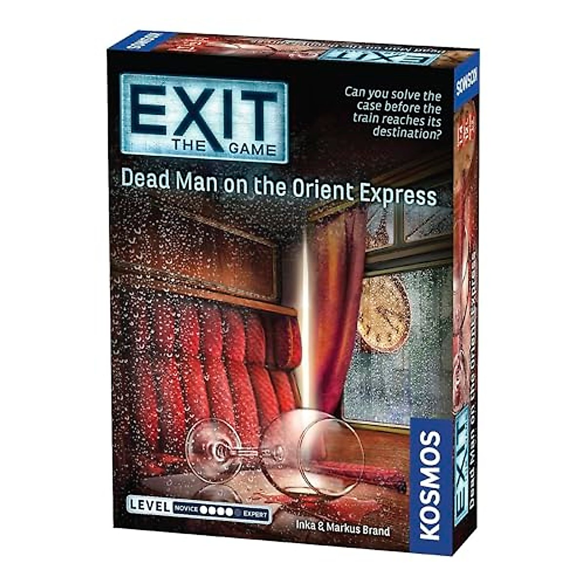Dead Man on The Orient Express | Exit: The Game - A Kosmos Game | Family-Friendly, Card-Based at-Home Escape Room Experience for 1 to 4 Players, Ages 12+