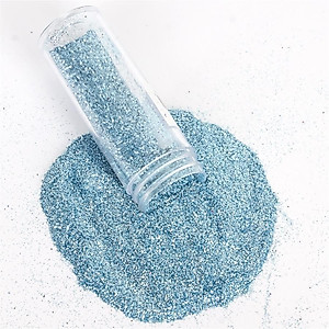 Weddings Parties and Gift Blue Sparkly Glitter Crafts DIY Party Wedding Decorations Projects Sale vngift11412