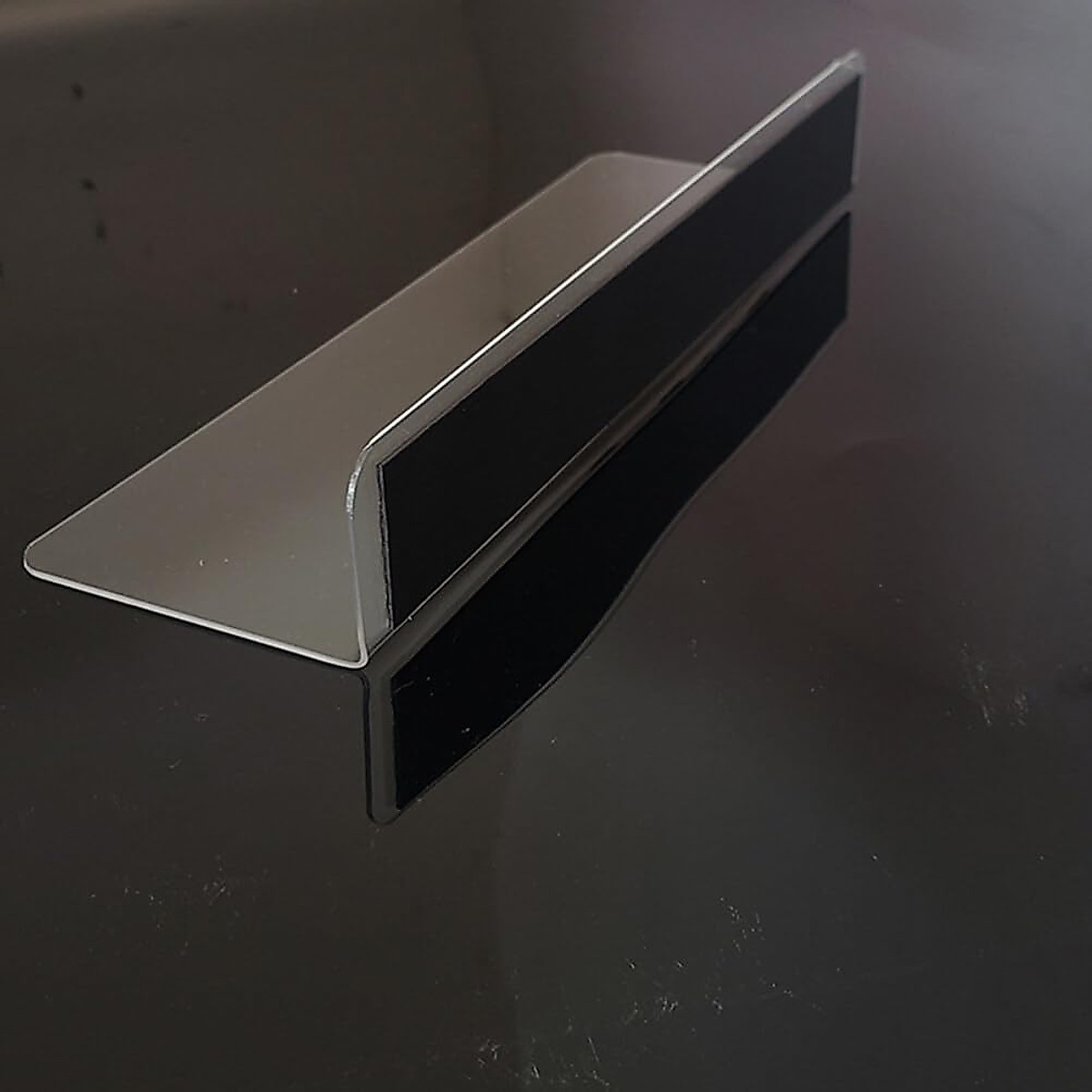 ULTECHNOVO 6pcs Shelf Divider Desk Bookshelf Trash Magnetic Shelves Clear Shelf Separators Plastic Drawer Drawers Plastic Acrylic Shelf Separators Desk Book Shelf Milk Desk Rack Partition PVC