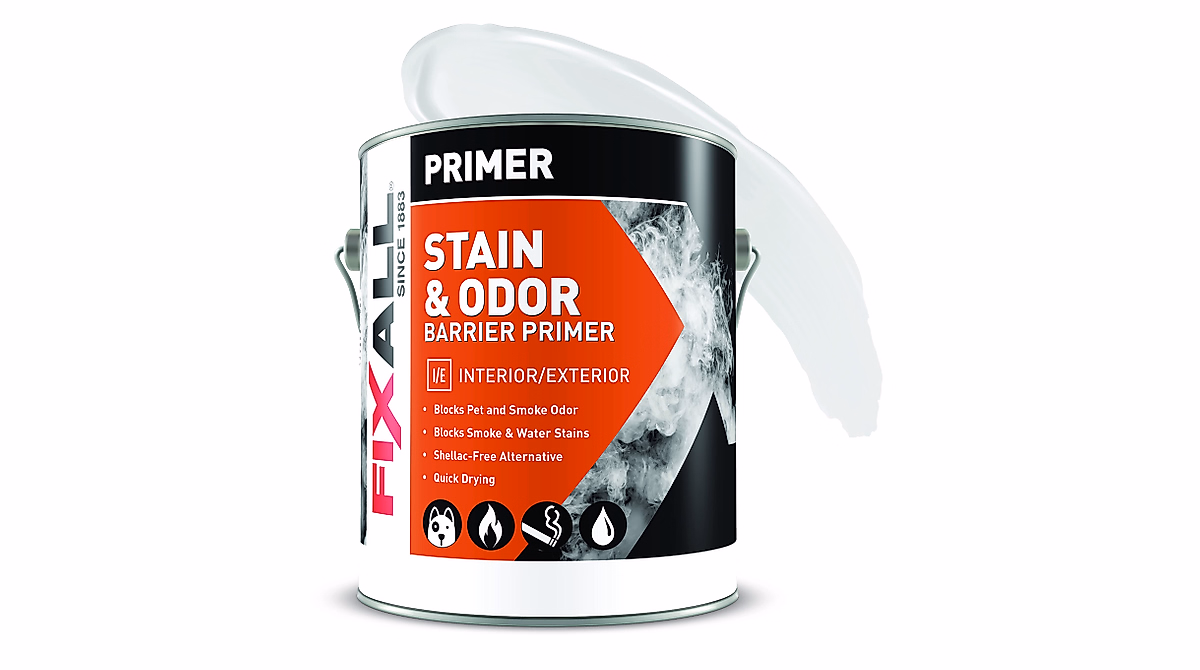 FIXALL Stain and Odor Barrier Primer, 1 Gallon, Eliminates Odors and ...