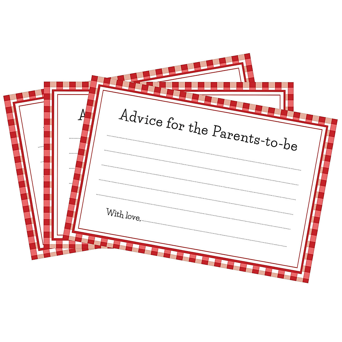 BBQ Baby-Q Advice for the Parent-to-be Baby Shower Cards - 24 count