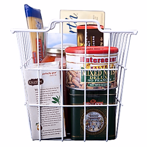 Grayline White 40604, Deep Storage Basket, Extra