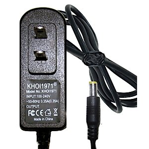 KHOI1971 Wall AC Adapter Power Cable Cord Compatible with Ingenuity 11019 Boutique Collection SmartSize Gliding Swing & Rocker Bella Teddy