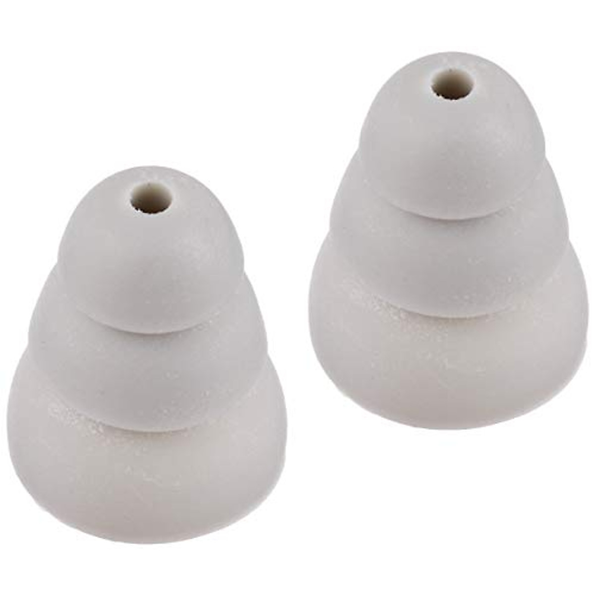 Etymotic Research ER38-18 3-Flange Replacement Eartips - 10 Pack - Gray,large