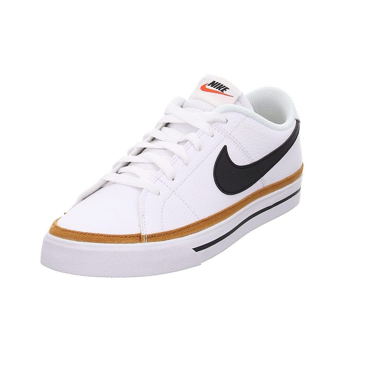 Nike Men's Training Gymnastics Shoe, White Black Desert Ochre Gum Light Brown, 11