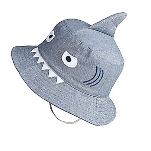 Kids Toddler Baby Floppy Sun Hat for Boy Girl Breathable Animal Bucket Summer Cap UPF 50+ Protection