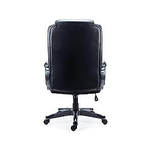 STAPLES Mcallum Bonded Leather Manager Chair, Black,2/Pack (58065-Ccvs)