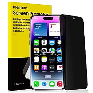 BENKS [2 Pack] Privacy Screen Protector Compatible for iPhone 14 Pro Max (2022),9H Hardness Anti Spy Tempered Glass Upgrade[Dust-Proof][Scratch Resistant][Case Friendly][Bubble Free][New Version]