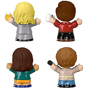 Little People Collector Parks and Recreation Special Edition Set in Display Gift Box for Adults & Fans, 4 Figures