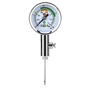 Air Pressure Gauge, Football Balls, Sports air Pressure Gauge, Pressure Gauge, Basketball, air Pressure, Football Pump, Pressure Gauge, Ball for All Ball valves