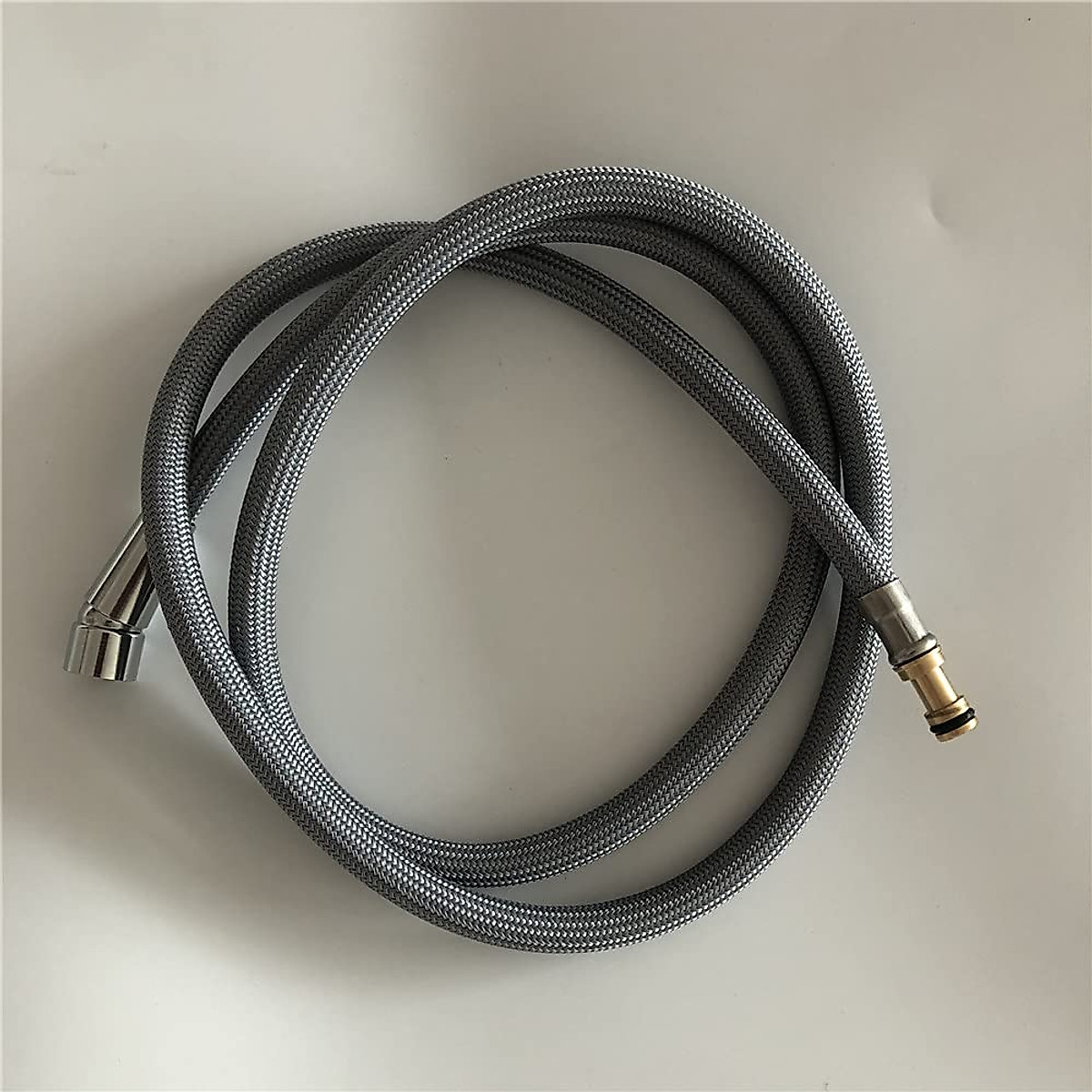 Sensun Replacement Hose Kit for Moen Pull Out Kitchen Faucets Tap 159560 Hose Replacement Compatible with Moen Pullout Kitchen Sink Faucet Grey, Gray