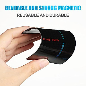 Magnetic Gas Level Indicator Reusable Propane Fuel Level Indicators Propane Tank Gauge Level Indicator Propane Tank Sensor for Home Kitchen Tool (4 Pieces)