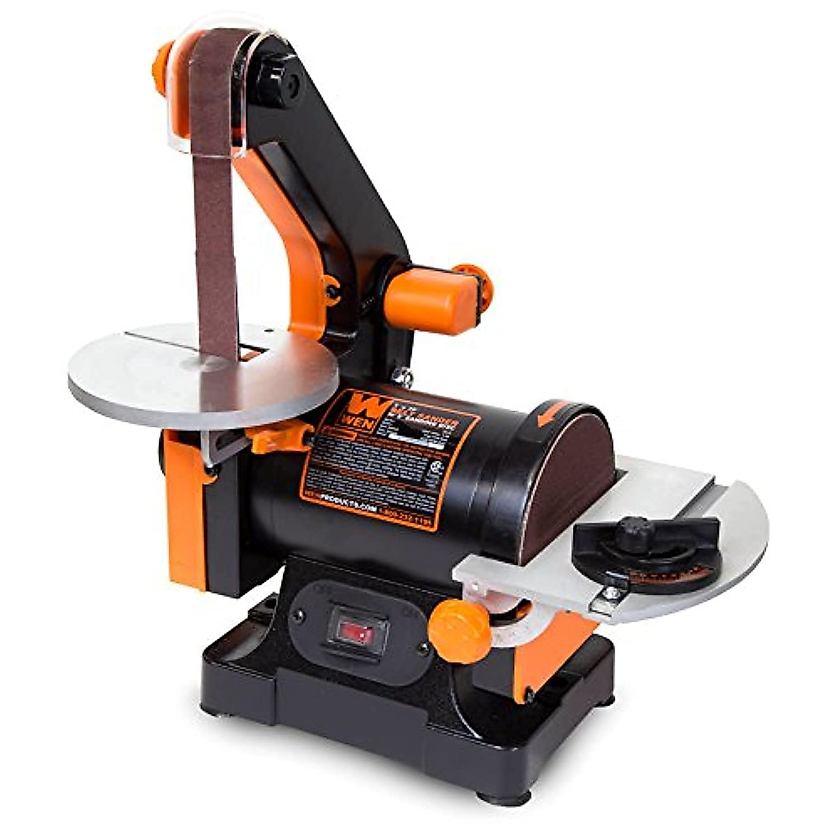 WEN 6515T 1 in. x 30 in. Belt Sander with 5 in. Sanding Disc