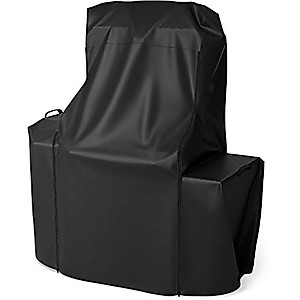 NUPICK Grill Cover for Pit Boss Lockhart Platinum Series Grill, 600D Heavy Duty Waterproof Cover with Zipper Design, All Weather Protection