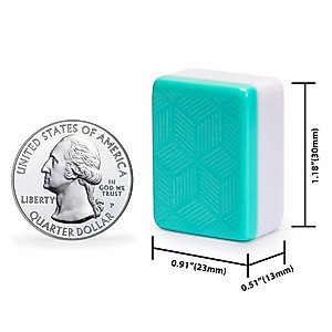 Yellow Mountain Imports Set of 166 American Mahjong Tiles, Pepper (Tiles Only Set) - Made