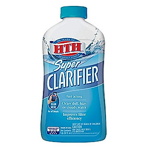 HTH 67023 Super Clarifier Swimming Pool Cleaner, 32 fl oz