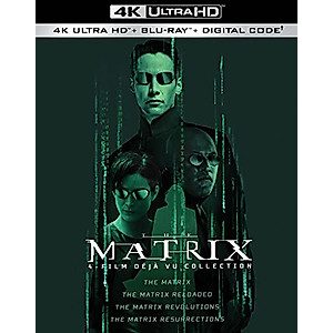 Matrix, The 4-Film Déjà vu Collection (4K UHD + BD + Digital)