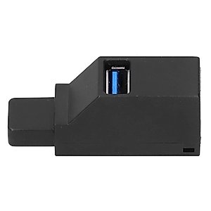 Portable USB Hub, Portable USB Hub High Speed 3 Port Portable Data Hub with Lanyard USB2.0 USB3.0 Interface Computer Supplies for Laptops, PC