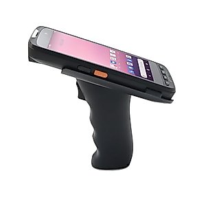 RUGLINE Android 2D Barcode Scanner Mobile Computer 5" Handheld Rugged PDA,Android 11,Octa Core CPU,4GB RAM/64GB ROM,Wireless Wi-Fi 4G LTE with Pistol Grip for Inventory Management