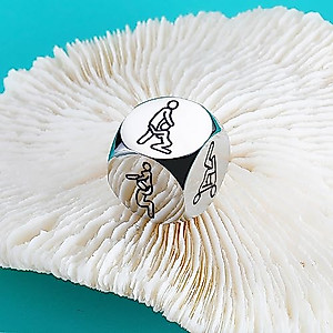 ARKUKU Anniversary Valentines Day Gifts for Him Her Date Night Ideas for Couples Food Decision Dice Christmas Birthday Gifts for Boyfriend Husband Girlfriend Wife Gifts for Men Women