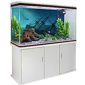 Victories Fish Tank Backdrop-PVC HD Printing Wallpaper,Shipwreck on The Seabed Aquarium Poster Background Decor Paper Cling Decals Sticker