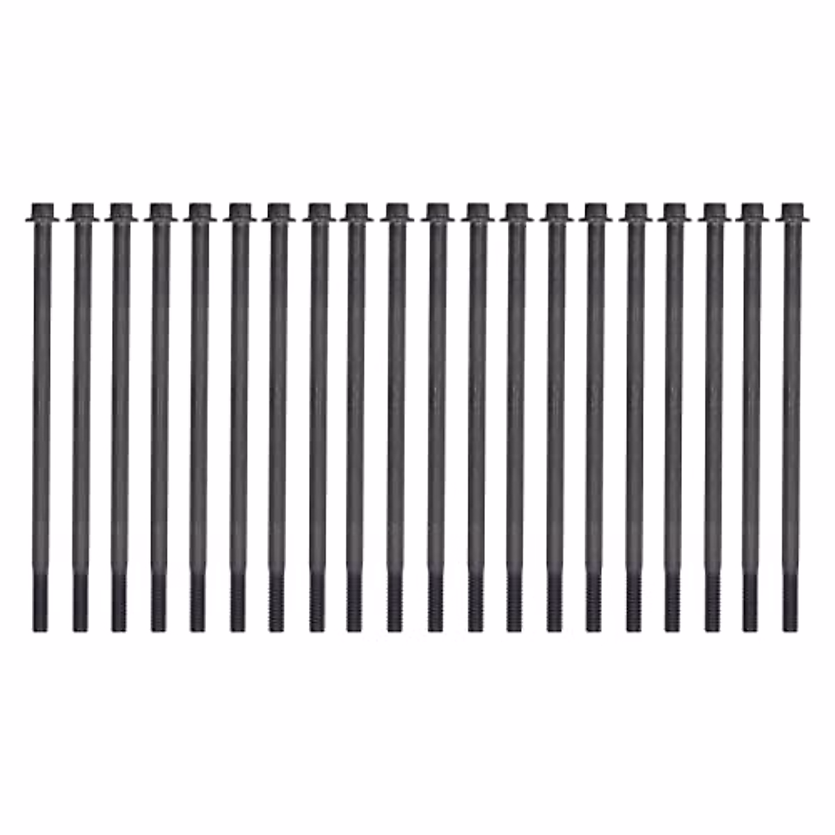 Long Flange Bolt, Sturdy Structure Flange Bolt 20pcs Wide Application Durable for Machine