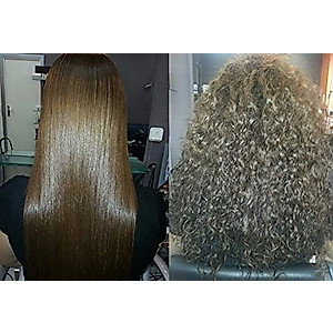 evans COMBO PACK Brazilian Keratin Hair Smoothing Treatment Blowout Straightening System – Strong 32 fl oz + Clarifying Shampoo 32 fl oz