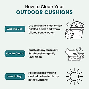 Greendale Home Fashions Outdoor 18-inch Square Reversible Seat Cushion, Belize Stripe 2 Count