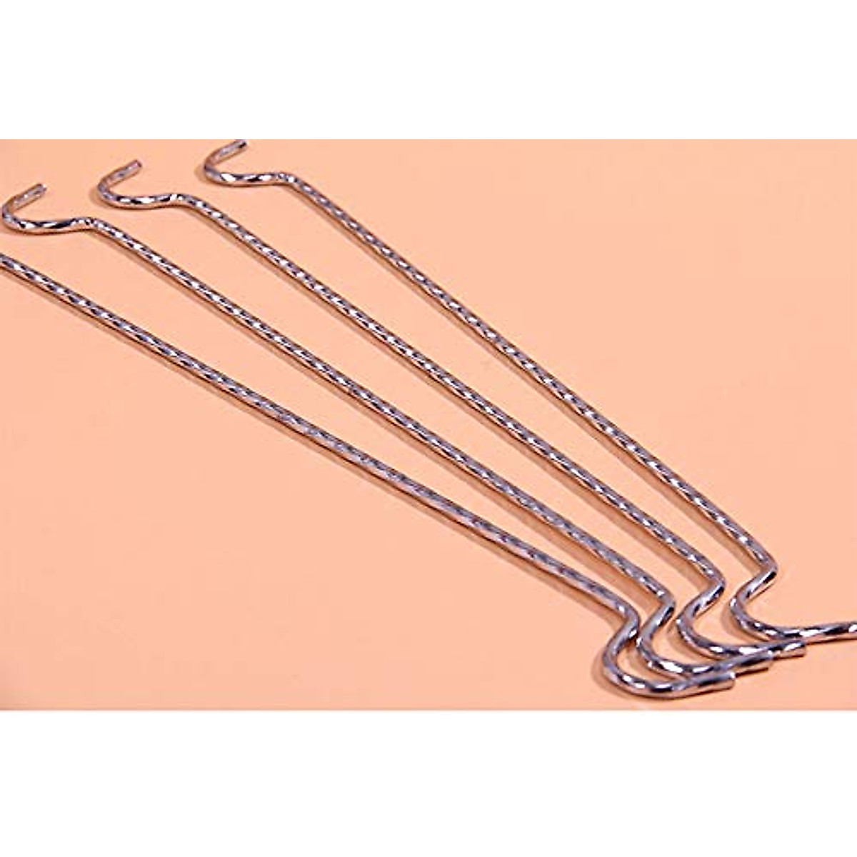 WellieSTR Additional Rods for Pant Trolley, 20-Pack, 40cm/15.74"