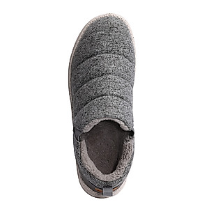Bruno Marc Men's Suede Warm Comfortable Slippers Indoor Outdoor Slip On Shoes, Grey, Size 10.5, SBSL2210M