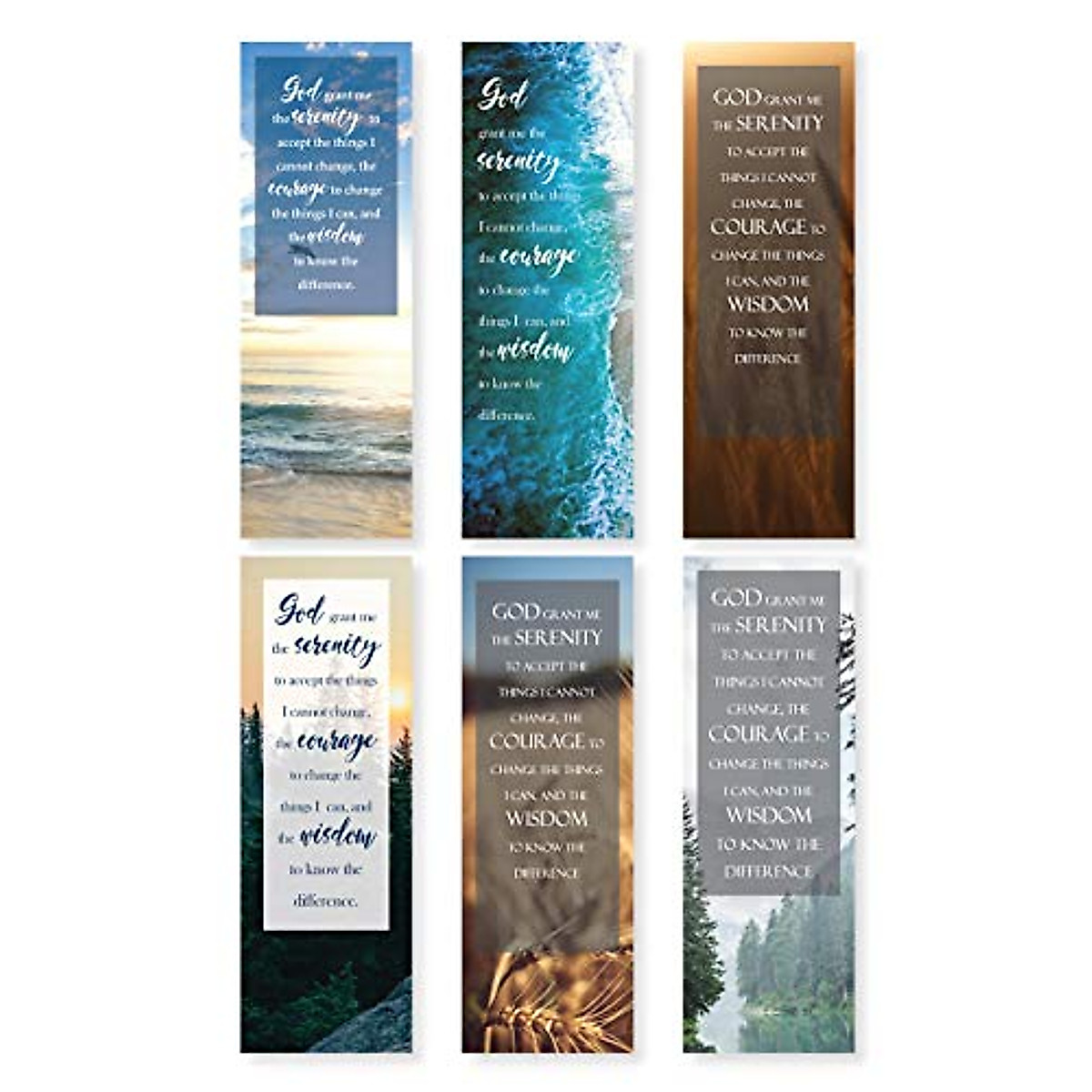 Serenity Prayer Bookmarks - Pack of 48