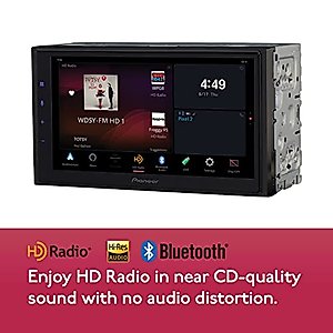 Pioneer DMH-W4660NEX 6.8” – Amazon Alexa Built-in, Android Auto, Apple CarPlay, Bluetooth - Multimedia Digital Media Receiver