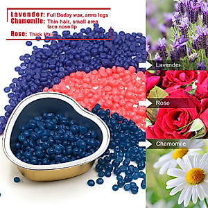 ANREACHO Waxing Kit for Women, Hard Stripless Wax Beads, Sprays - Bikini, Legs, Face, Underarm, Brazilian