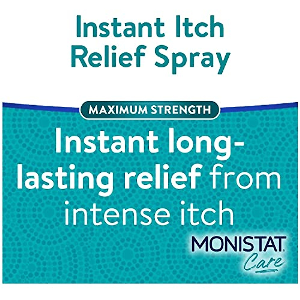 MONISTAT Care Maximum Strength Instant Itch Relief Spray, 2 oz