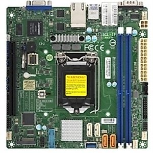 Supermicro 228652 Mb Mbd-x11scl-if-b E-2100 S1151 C242 64gb Ddr4 Pcie Mitx Bulk Box