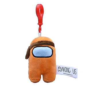 Just Toys LLC Among US 3" Plush Backpack Hangers