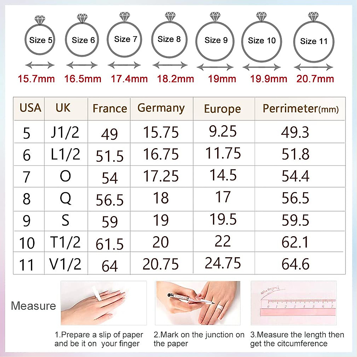 Custom4U Personalized Mothers Rings with 2 Birthstones Family Promise Rings for Her Engraved 2 Names Granddaughter Jewelry