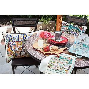 Catstudio Minnesota Dish Towel - U.S. State Souvenir Kitchen and Hand Towel with Original Artwork - Perfect Tea Towel for Minnesota Lovers, Travel Souvenir