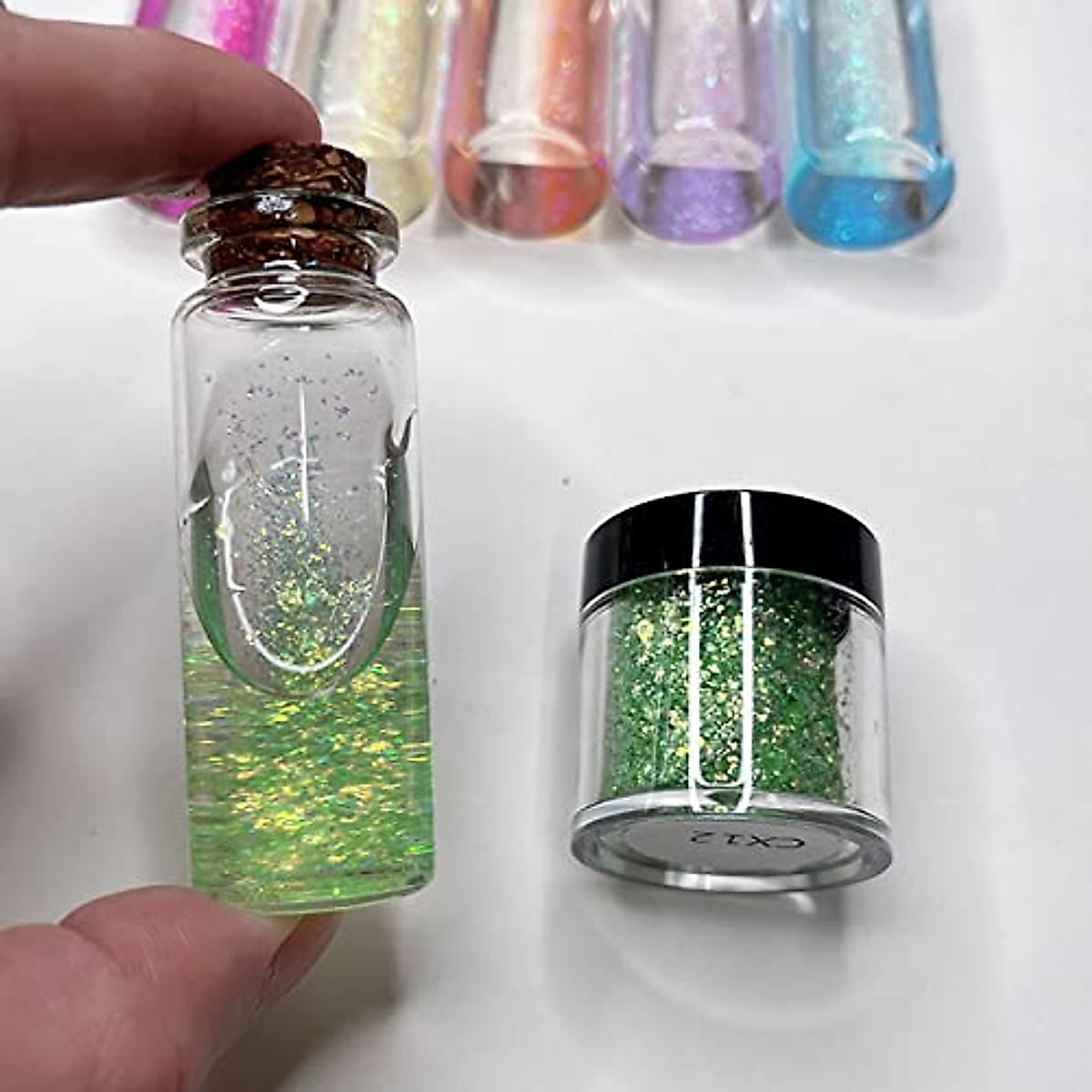 Resin Glitter Powder Sequins Flakes Holographic Fine Glitter Nail Glitter Sequins for Resin Crafts