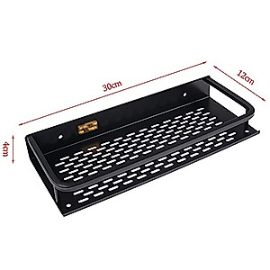 BKDFD Bathroom Shelves Bathroom Shelf Organizer Shower Shampoo Soap Dish Storage Rack Bathroom Shelf