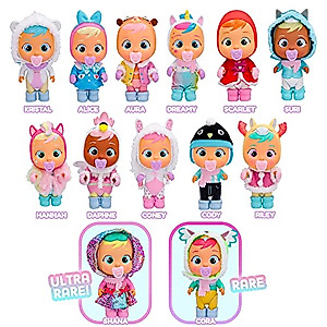 Cry Babies Magic Tears ICY World - Keep Me Warm Series | 8 Surprises, Accessories, Surprise Doll - Great Gift for Kids Ages 3+